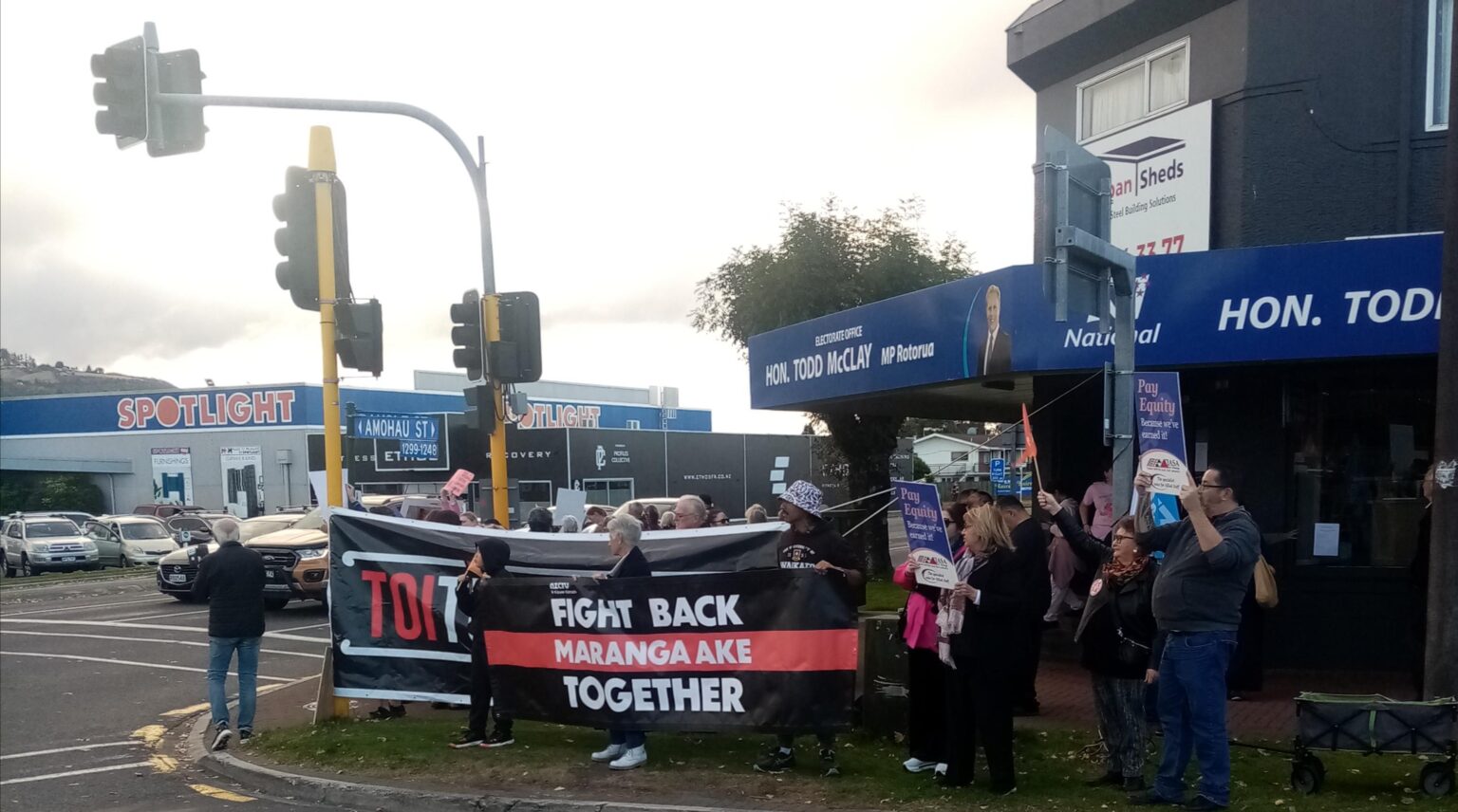 Pay Equity Protest – Aotearoa Workers Solidarity Movement